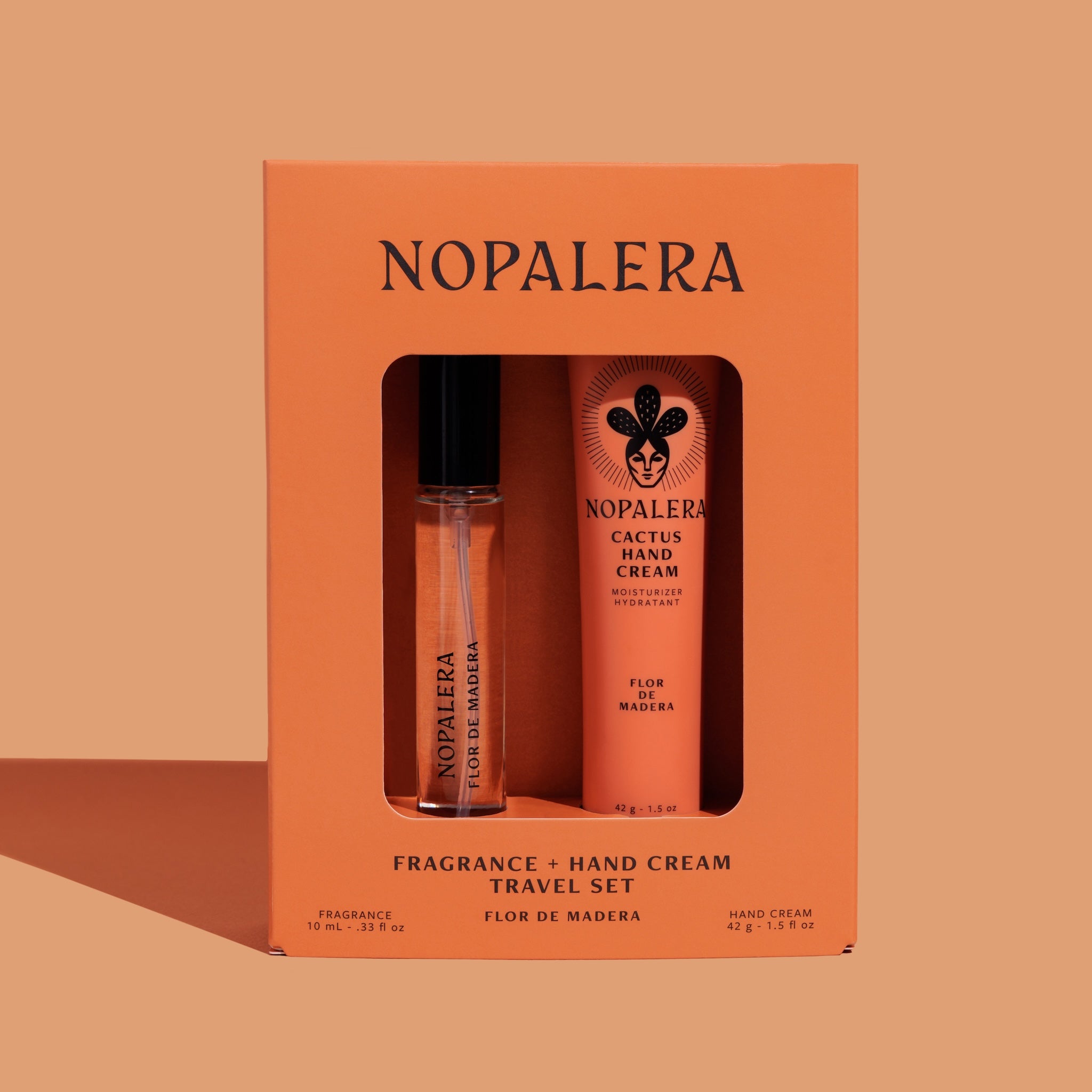 Hand Cream + Travel Fragrance Set - Flor de Madera – Nopalera